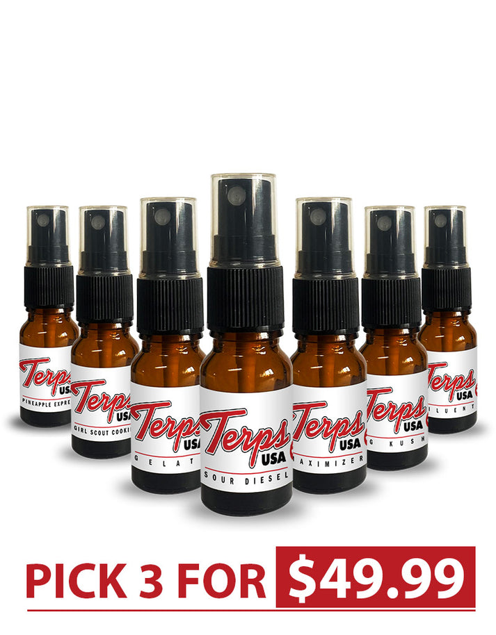 Pick 3 Terpene Spray Of 5ml – Terps USA