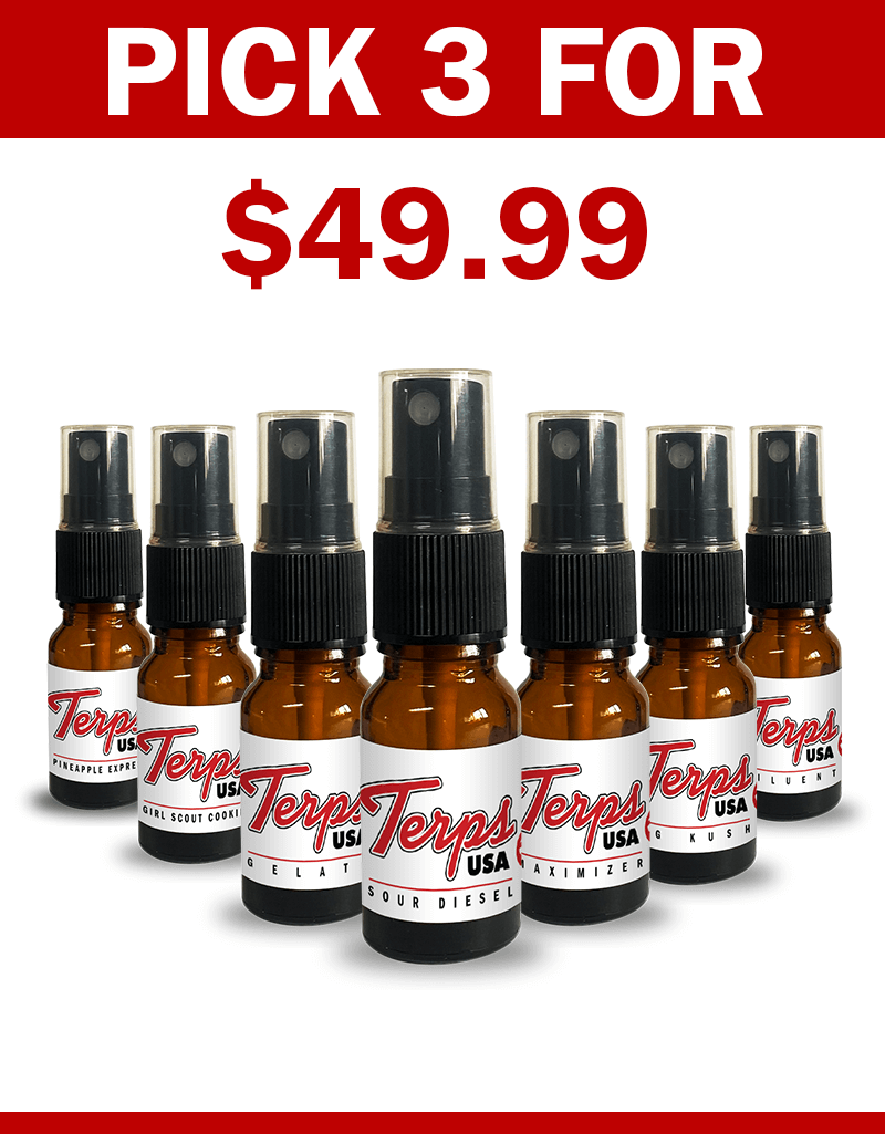 Pick 3 Terpene Spray Of 5ml – Terps USA